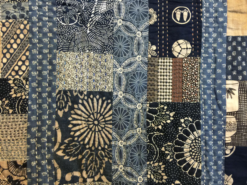 Aizome & Kakishibu “Boro” Quilt Pattern – A love for both the common ...