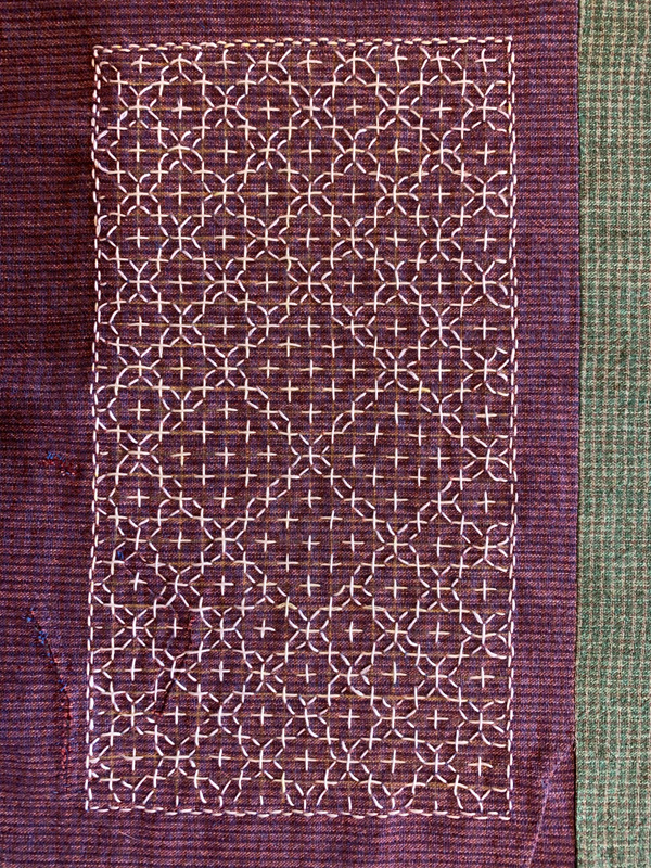 Broken and Mended – patching sashiko hitomezashi – A love for both the ...