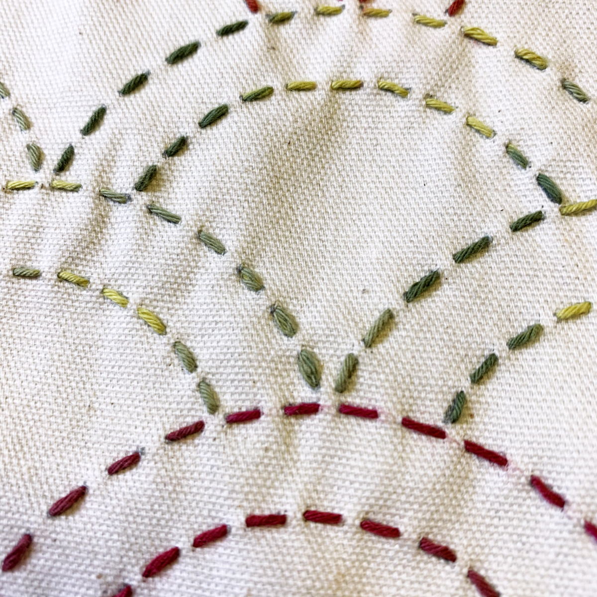 Sashiko Rainbow Waves – A love for both the common fiber and the ...