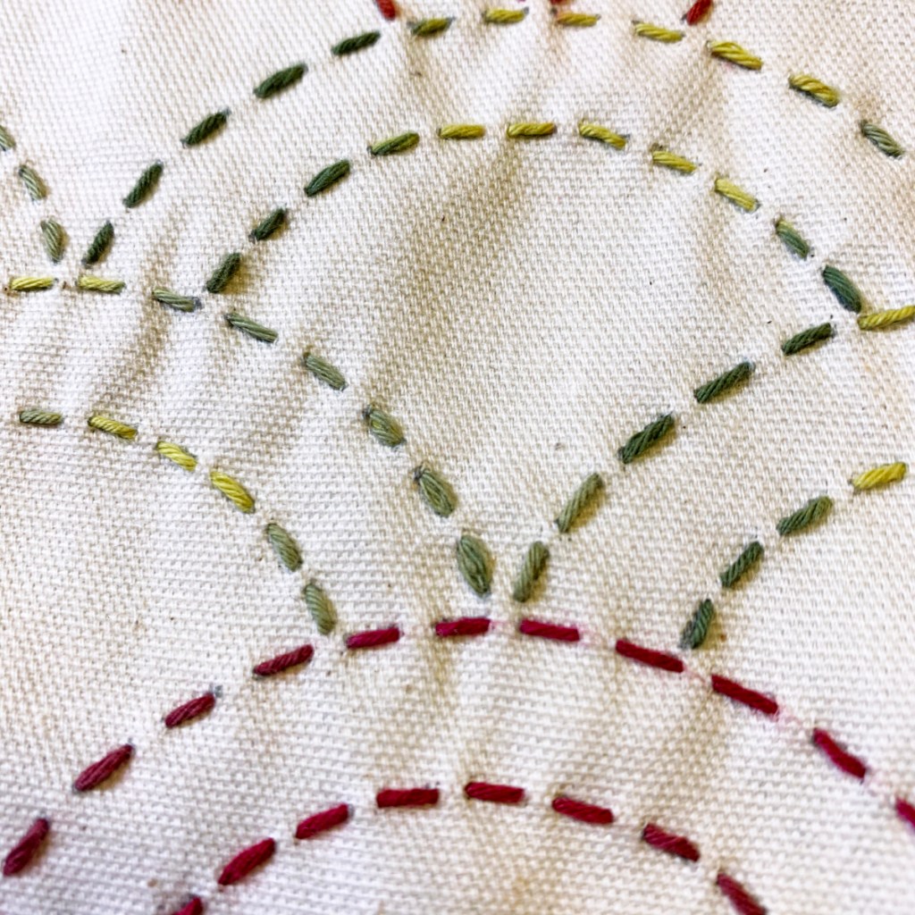 Sashiko Rainbow Waves – A love for both the common fiber and the ...